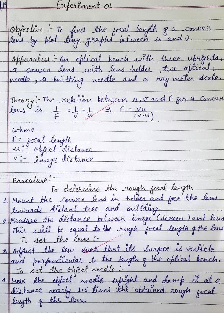 Practical Notebook 12 Physics – CHEMIGOD