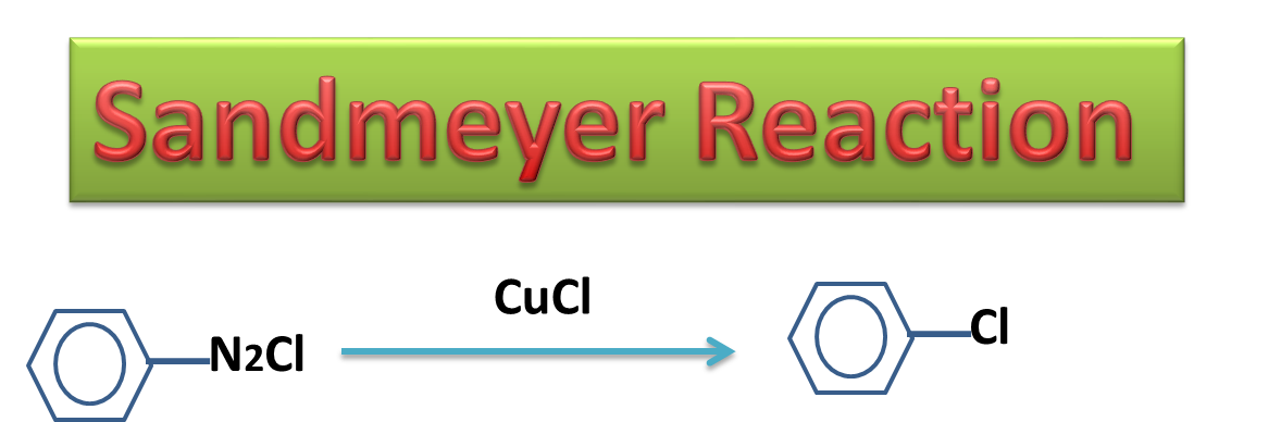 Sandmeyer Reaction 12th Standard – CHEMIGOD